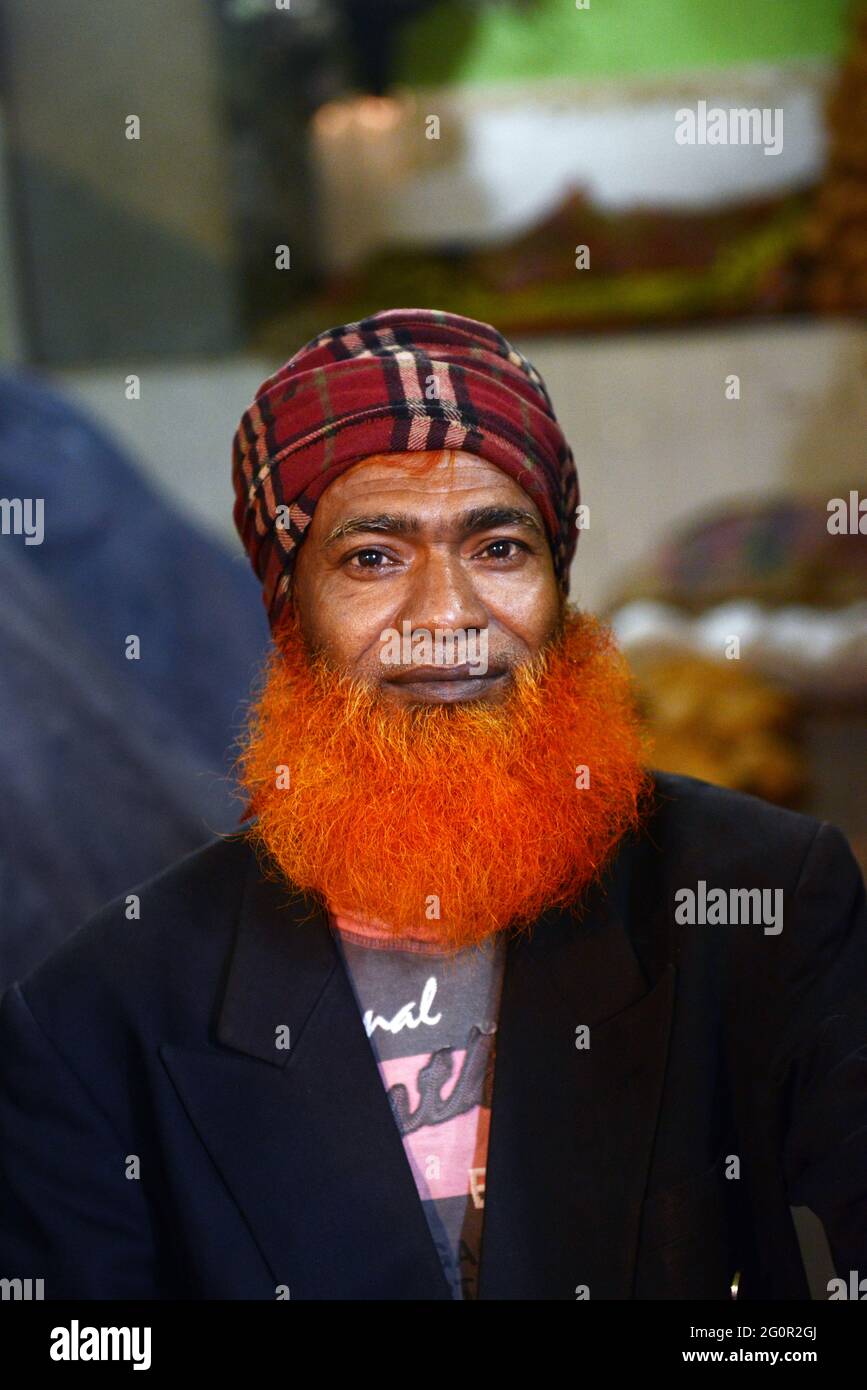 Portrait of a Bangladeshi man taken in Dhaka, Bangladesh Stock Photo - Alamy