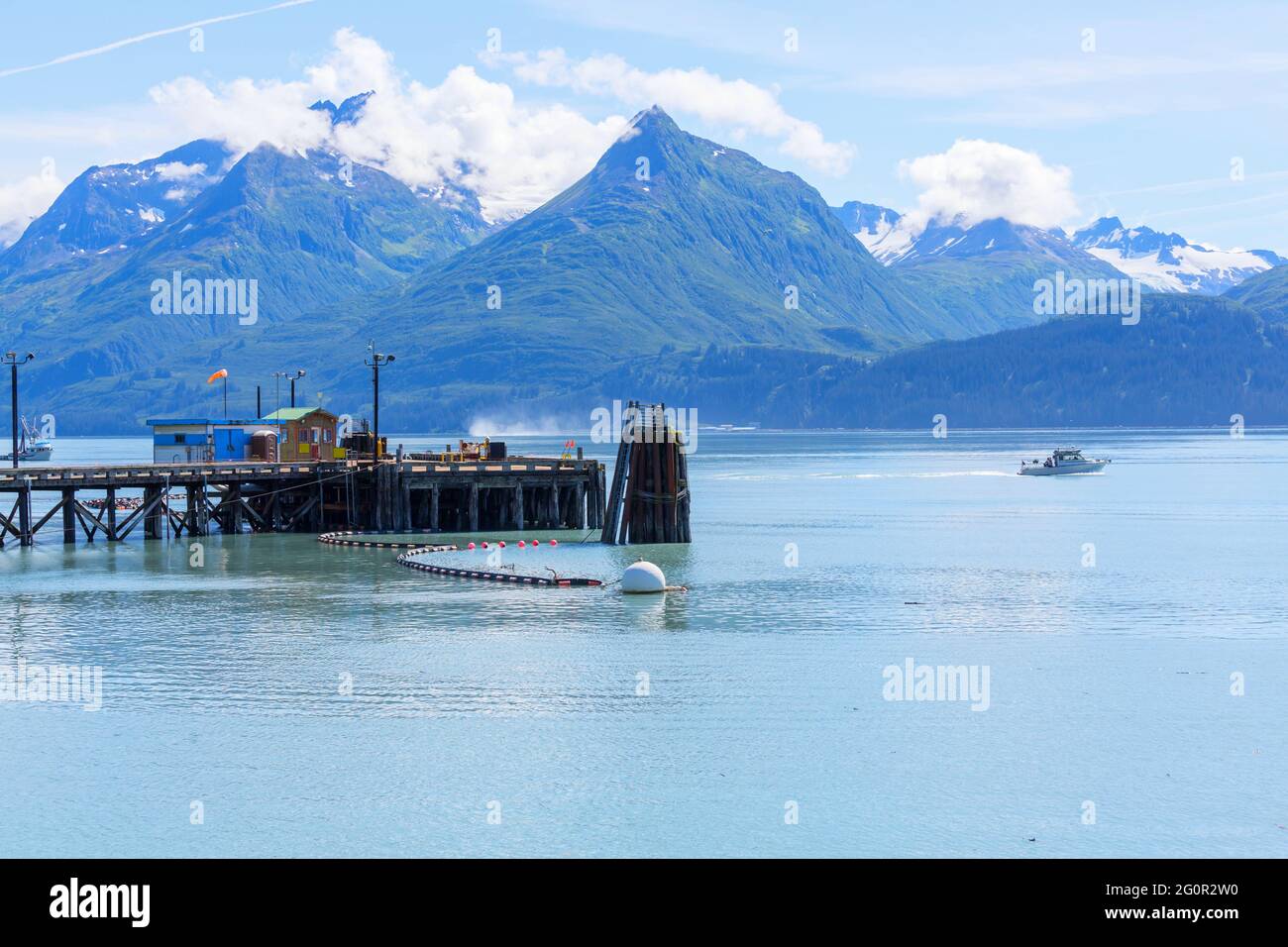 Unusual summer Landscapes of Alaska, United States Stock Photo - Alamy