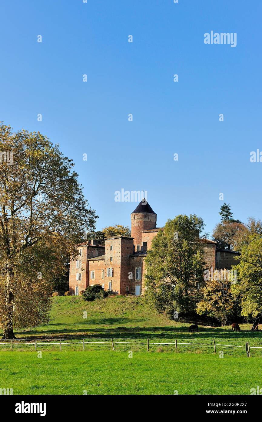 Montellier castle hi-res stock photography and images - Alamy