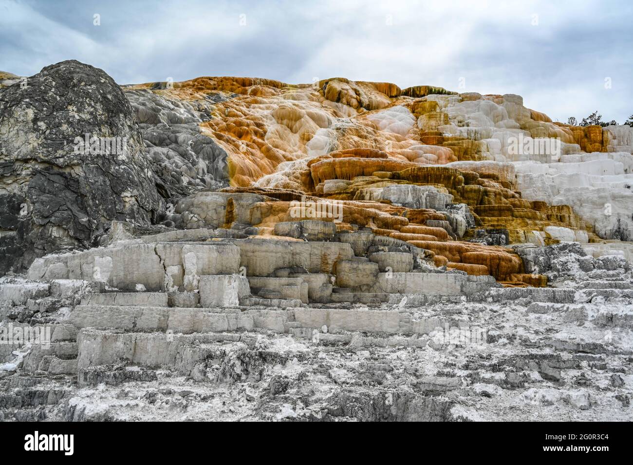 The Living Palette of Color hot springs in Yellowstone National Park ...
