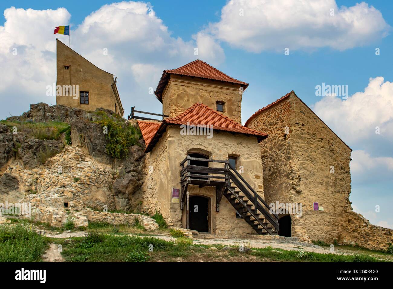 The Citadel, Rupea, Romania Stock Photo - Alamy