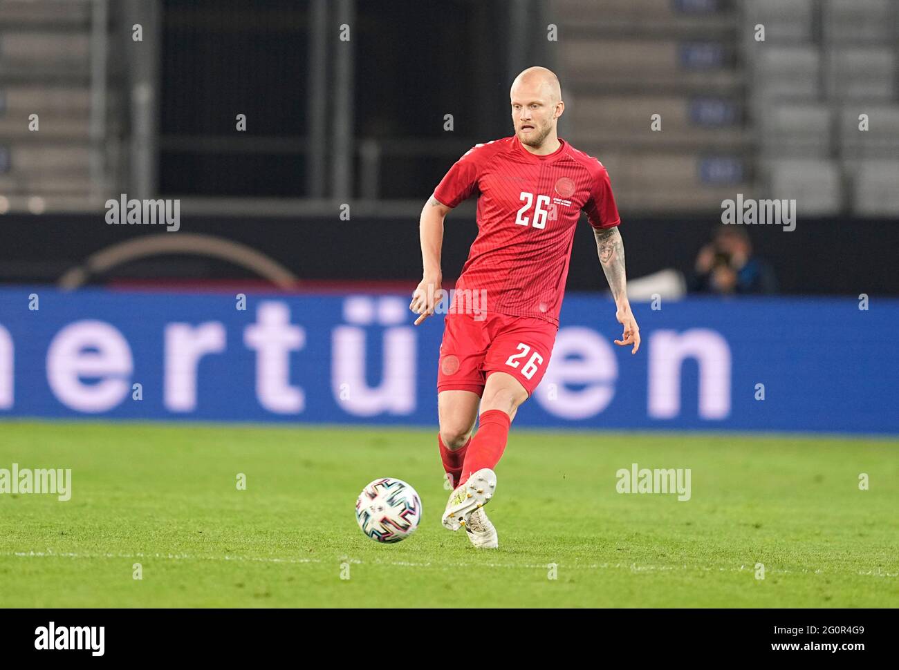 Tivoli Stadium, Innsbruck, Austria. 2nd June, 2021. Denmark's Nicolai ...