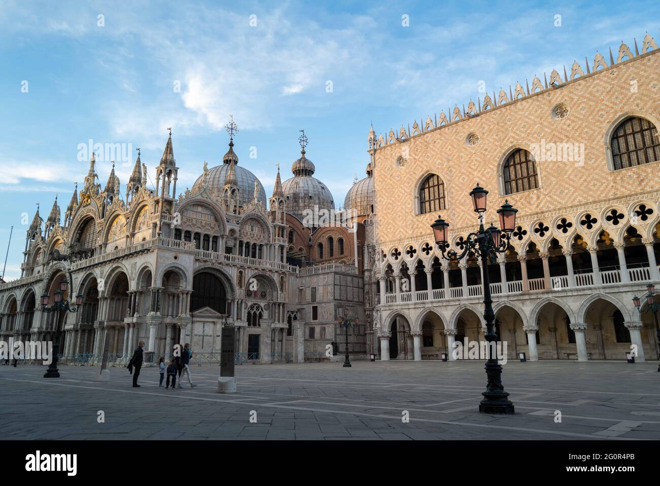 Venice during Covid19 lockdown, Italy, Europe, The Patriarchal ...