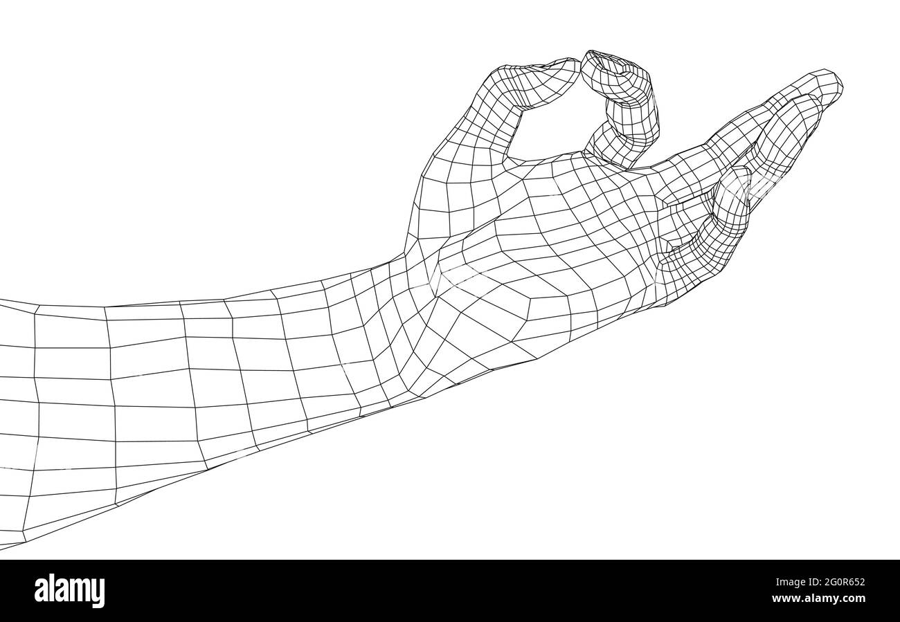 Hand OK sign. Vector Stock Vector Image & Art - Alamy