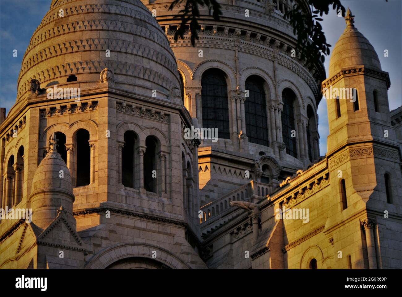Sacre Coeur Basilica At Sunsnet - Montmartre - Paris Photography Stock ...