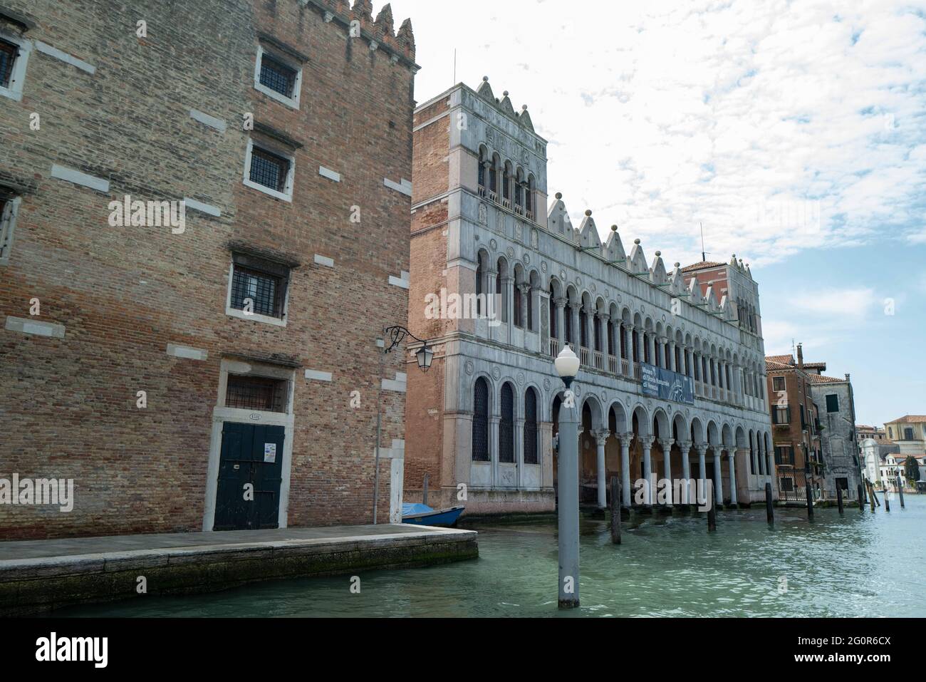 Venice during Covid19 lockdown, Italy, Europe, Museum of natural ...