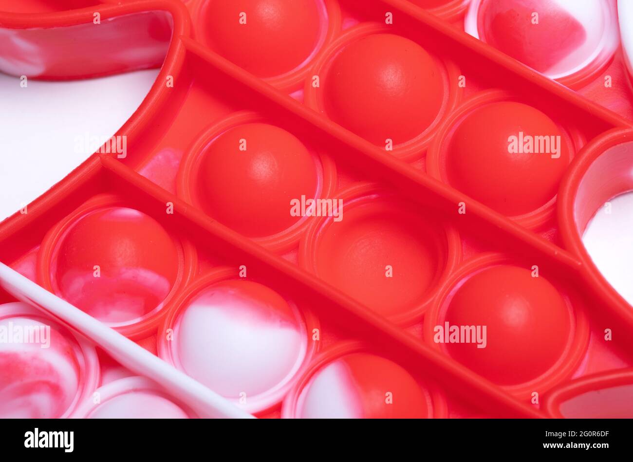 Push pop bubble fidget sensory toy, isolated Stock Photo - Alamy