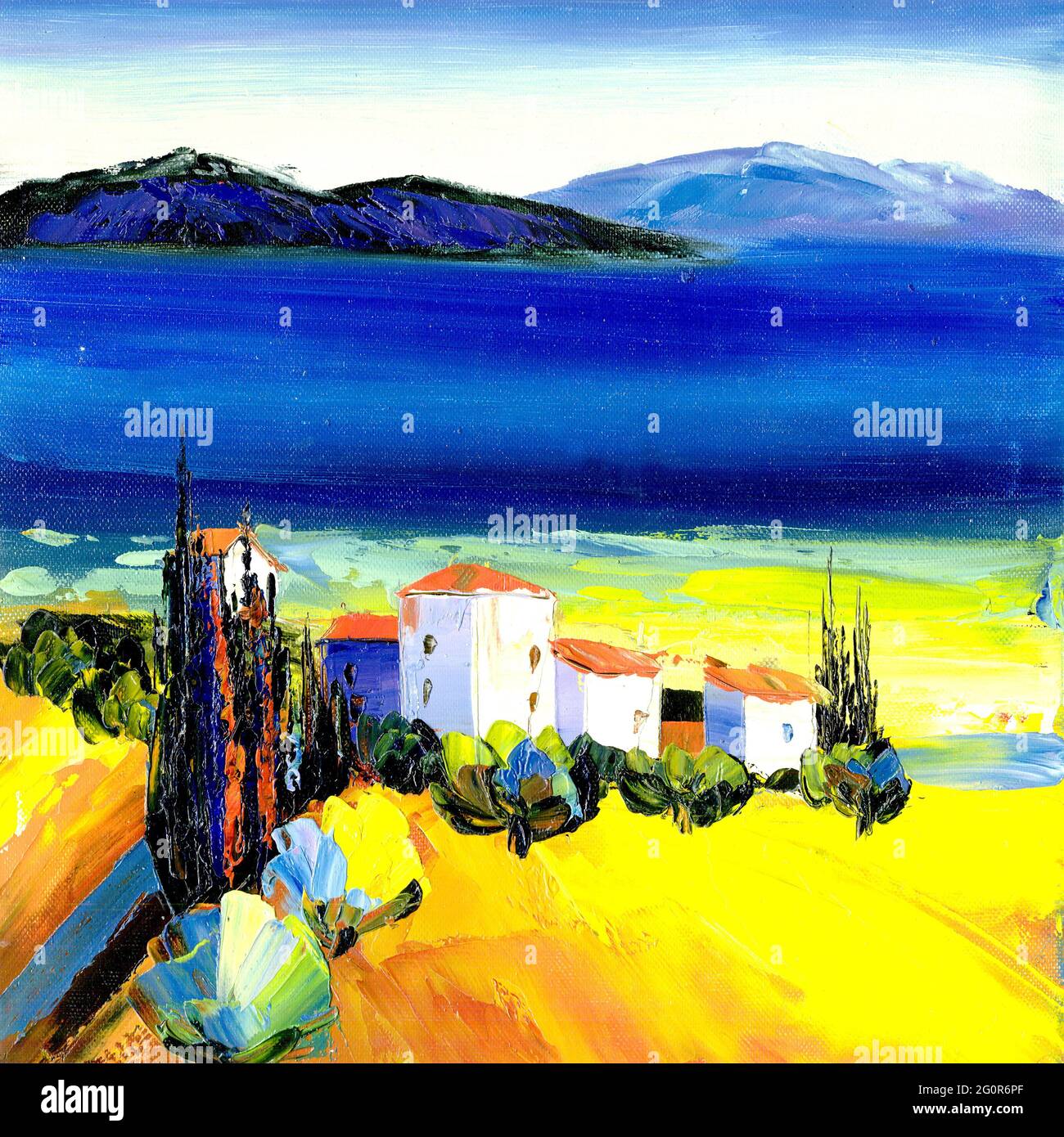 A Serene Oasis: A Tranquil Landscape Bathed in Golden Sunlight, Where ...