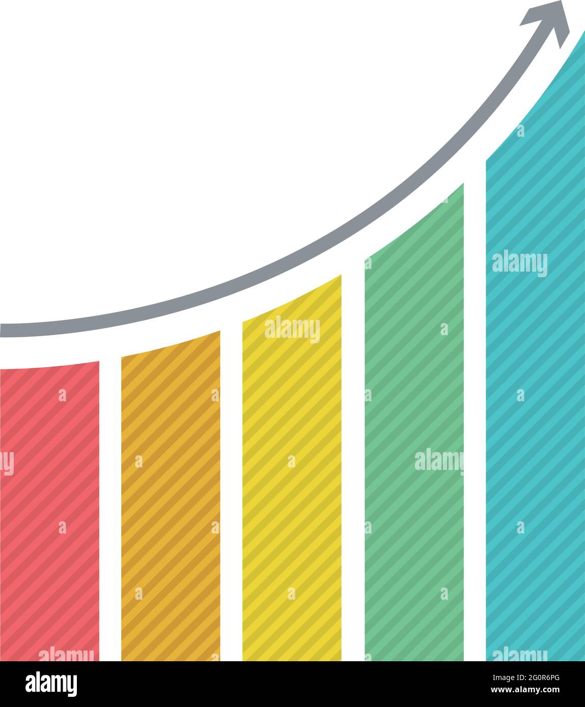 colorful bar chart on background Stock Vector Image & Art - Alamy