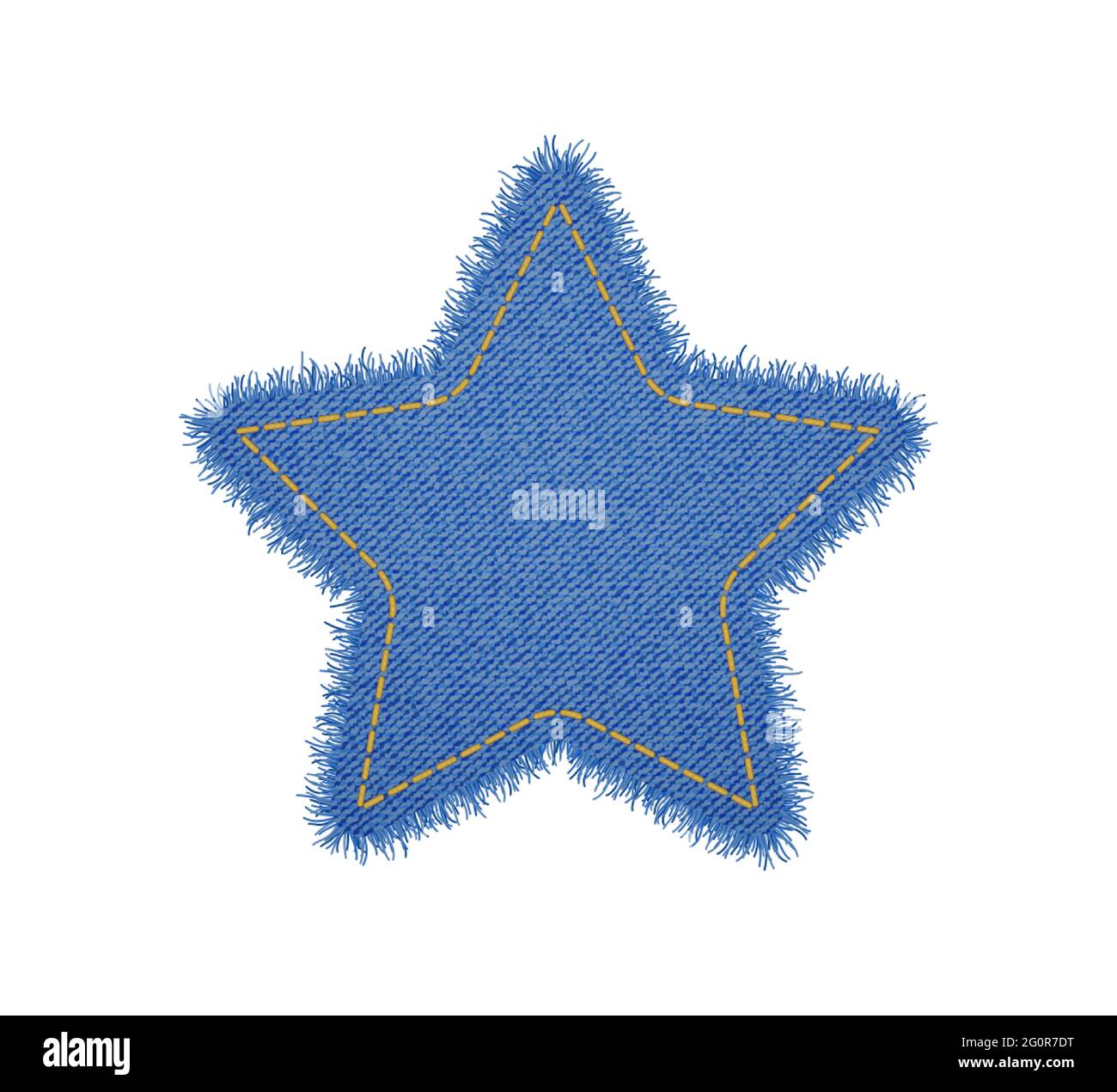 Denim star Stock Vector Images - Alamy