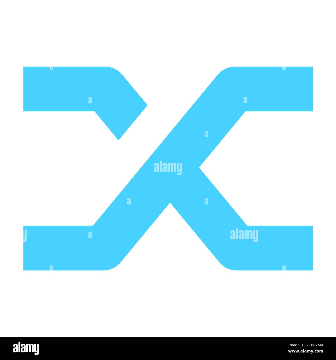 Synthetix SNX token new symbol cryptocurrency logo, coin icon isolated ...