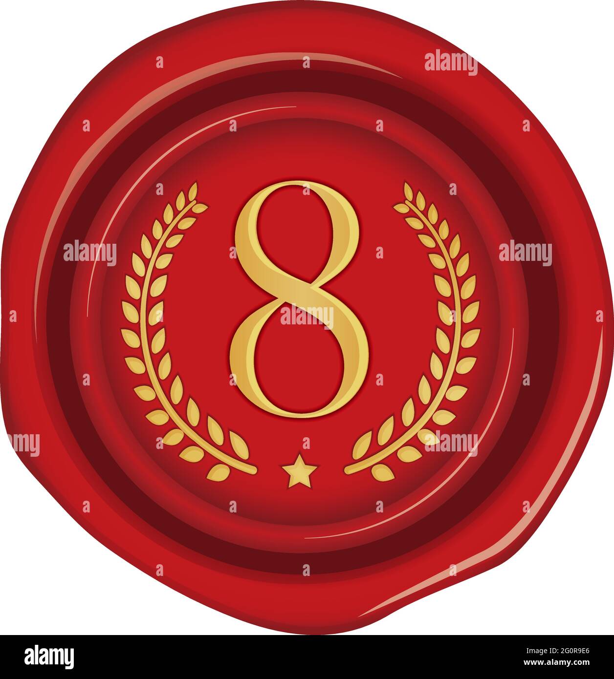 8th vector vectors hi-res stock photography and images - Alamy