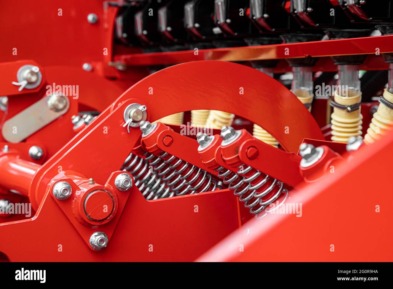 Agricultural machinery. The elements and components of agricultural ...