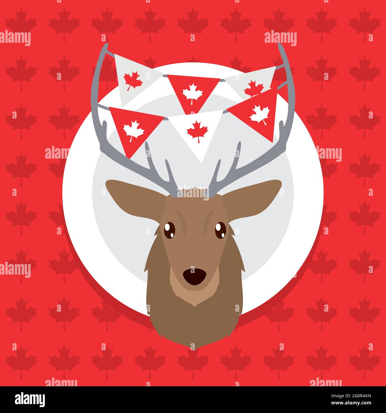 Caribou country Stock Vector Images - Alamy