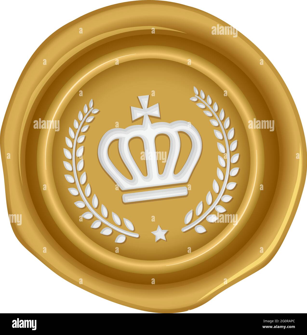 Crown emblem hi-res stock photography and images - Alamy
