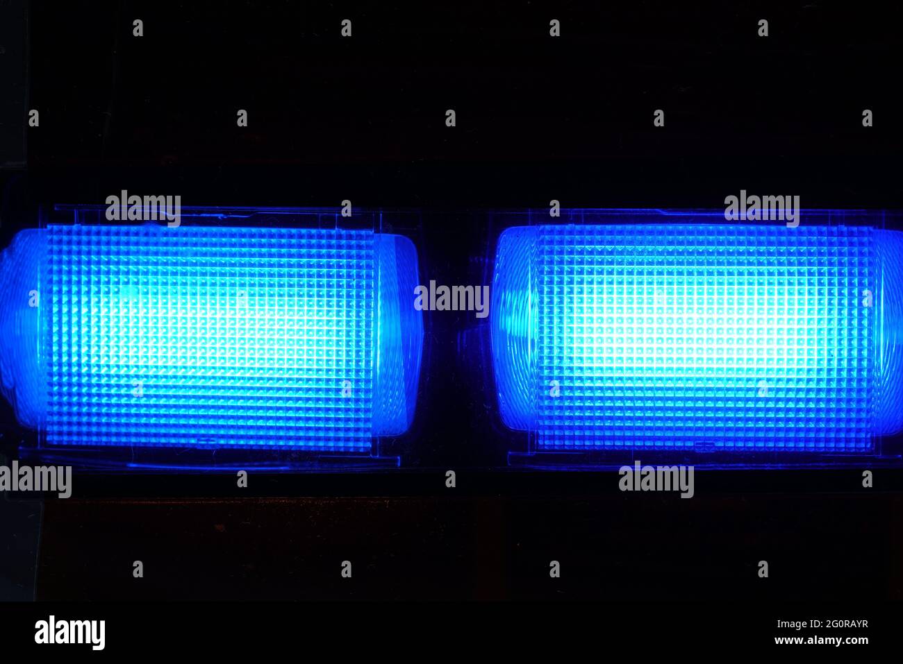 Flash light of a camera with colorful color foils photographed in the ...