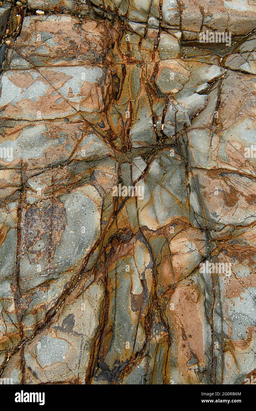 Porthleven cliffs are mainly fine grained sedimentary rocks hi-res ...