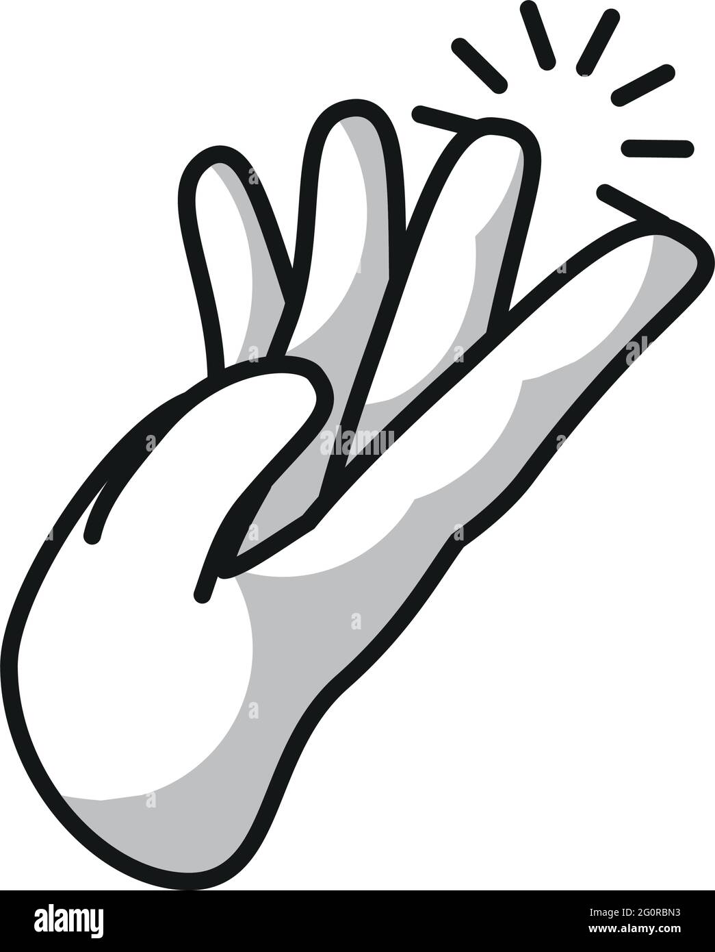 hand gesture easy Stock Vector Image & Art - Alamy