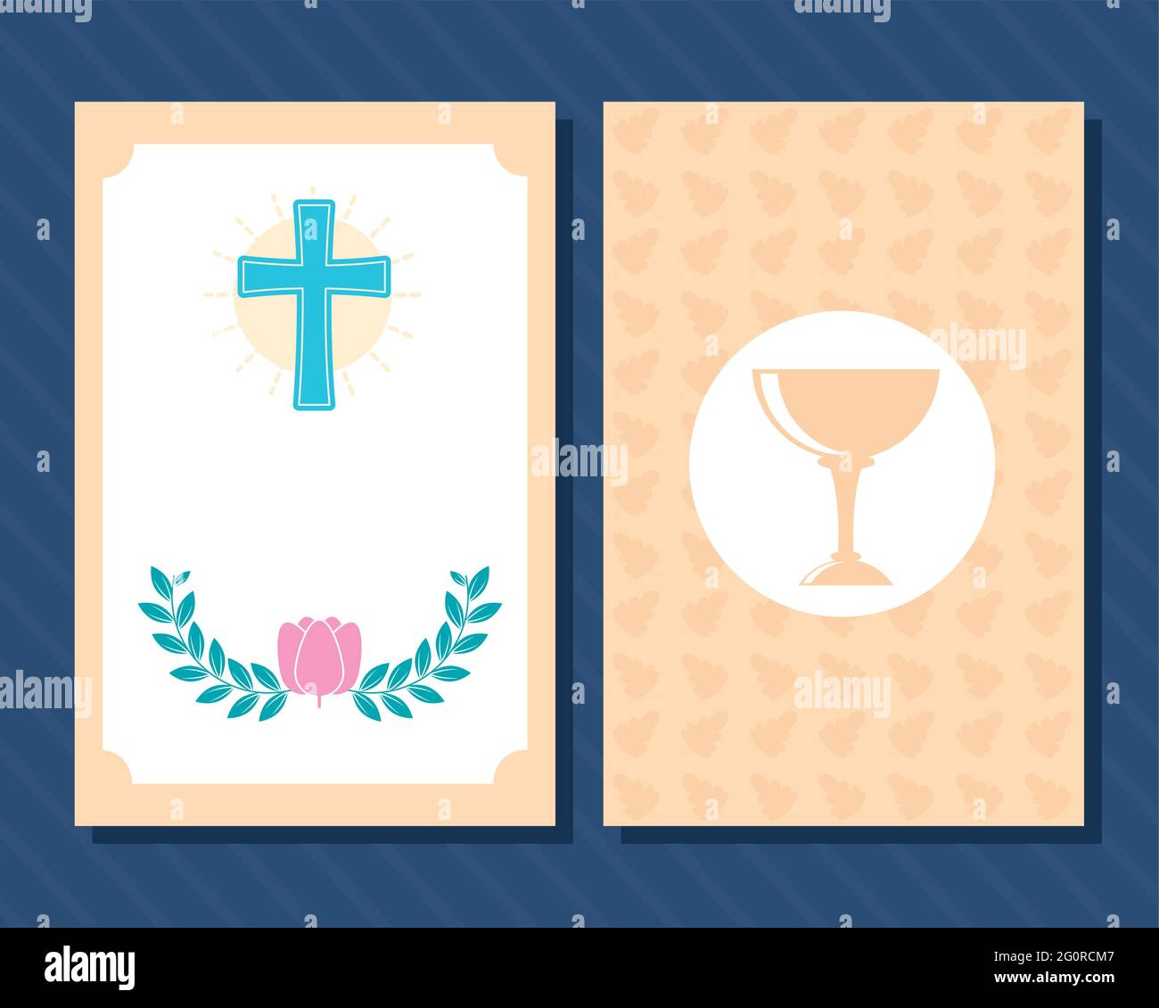 baptism cards templates on background Stock Vector Image & Art - Alamy