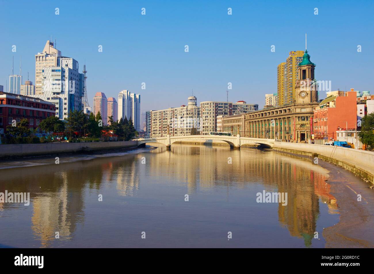 China, Shanghai, Suzhou river Stock Photo - Alamy