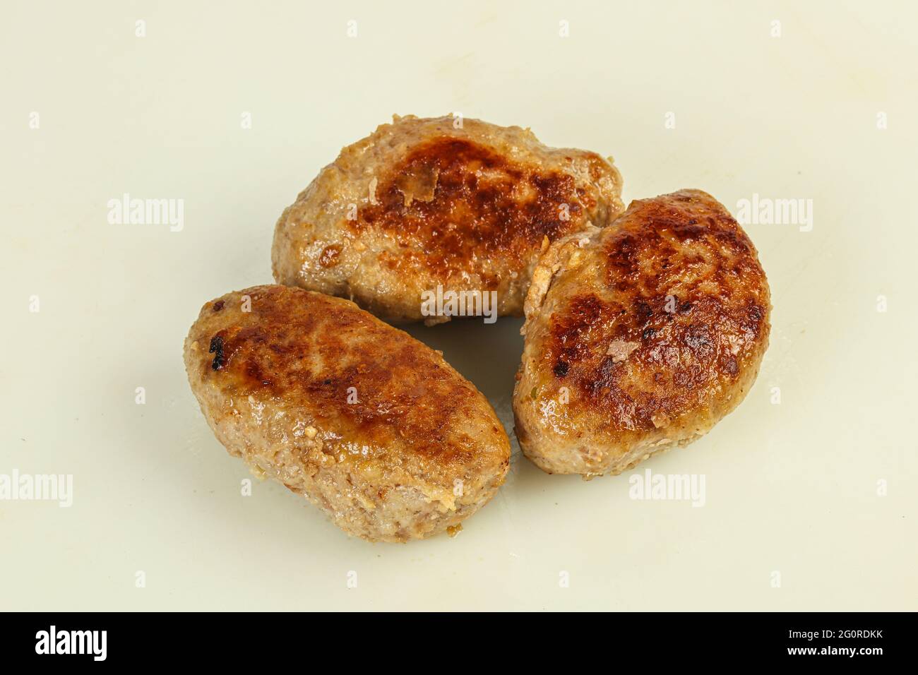 Homemade roasted cutlet with minced meat Stock Photo - Alamy