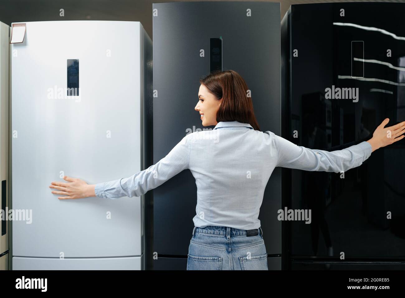 Buying A New Fridge High Resolution Stock Photography and Images - Alamy