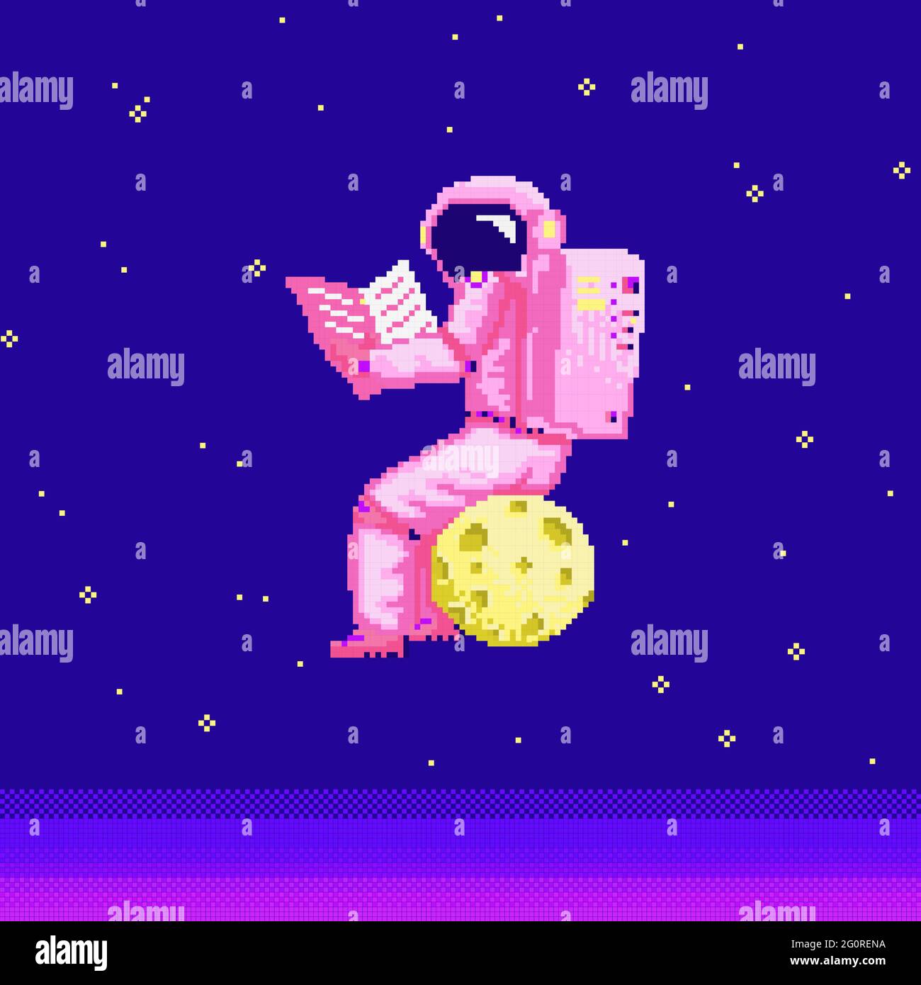 8bit Retro Game Icons Set High Resolution Stock Photography and Images ...