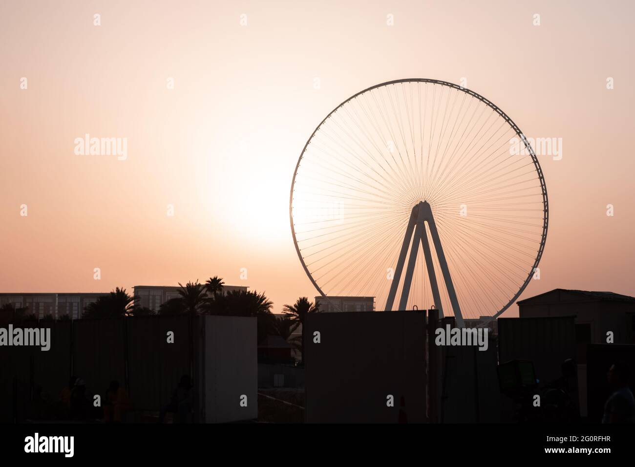 DUBAI, UAE - MARCH, 2020: Land view of the Dubai Eye Stock Photo - Alamy