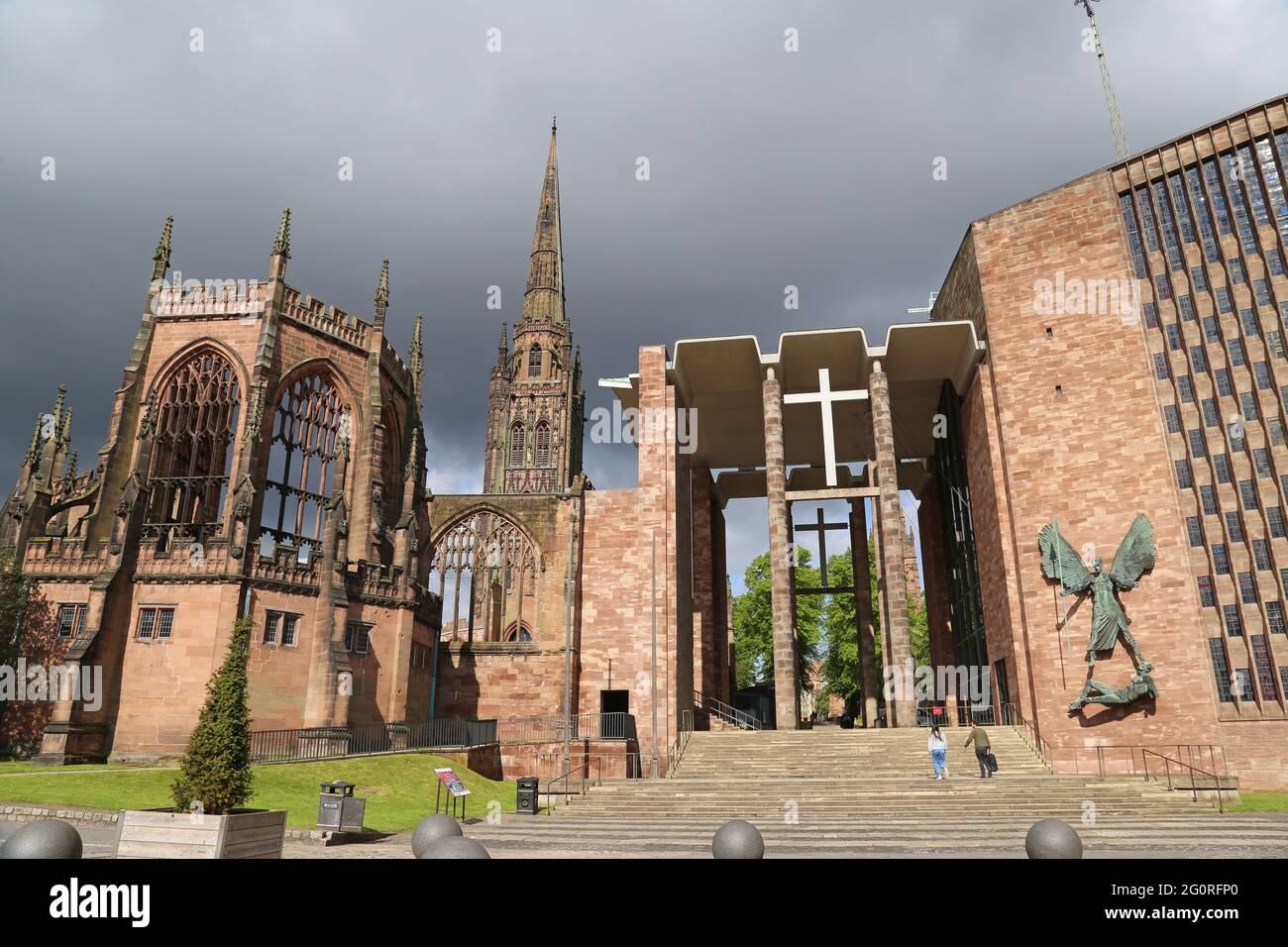 Coventry st michael bomb hi-res stock photography and images - Alamy