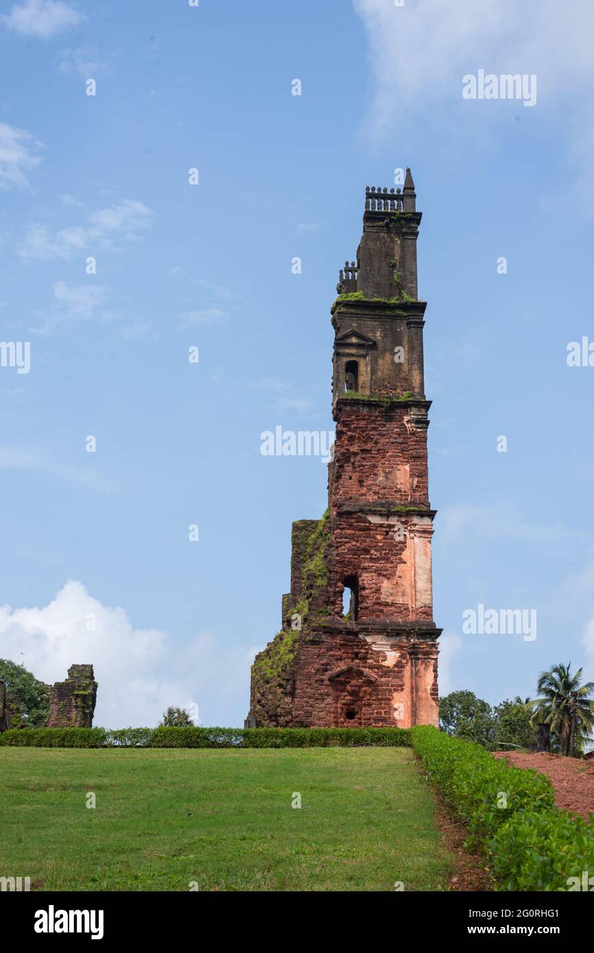 OLD GOA, INDIA - Dec 15, 2019: Old Goa Goa India December 15 2019 ...