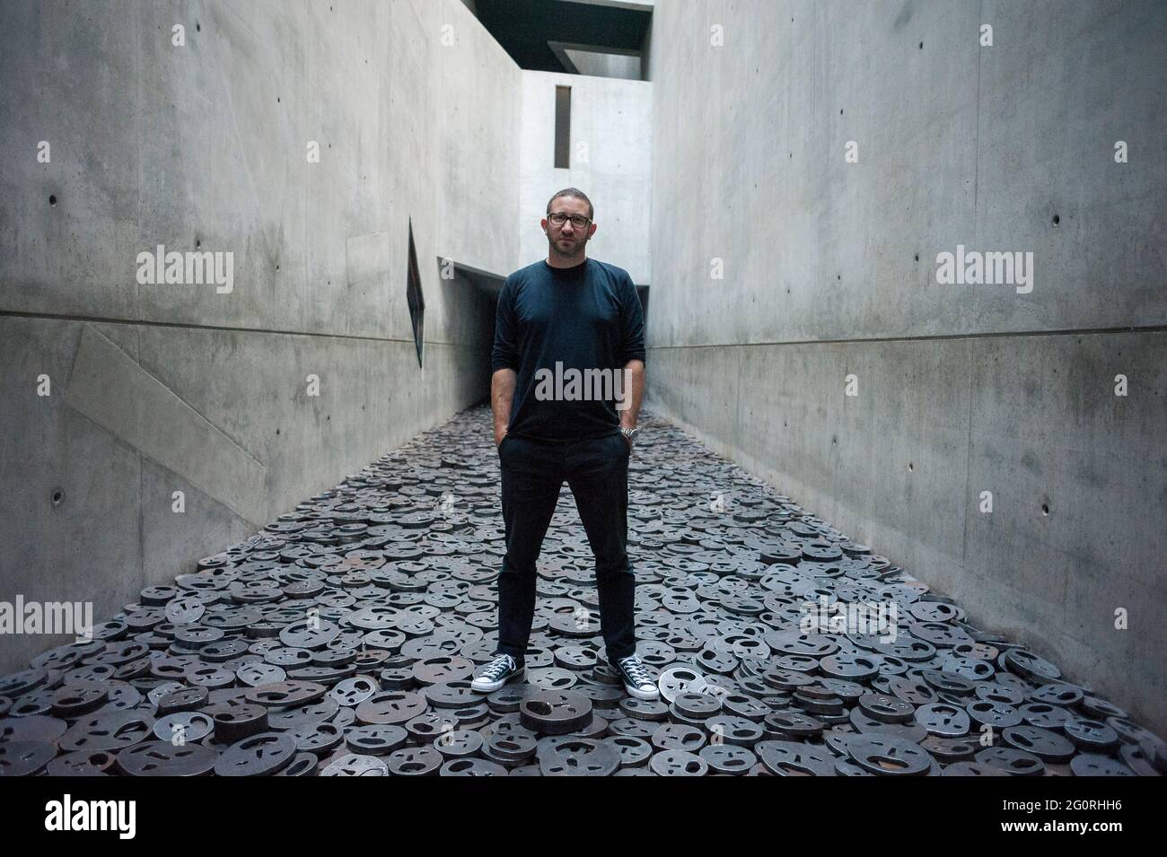 Exploring the Museum of Modern Art in Berlin Germany and looking at the ...