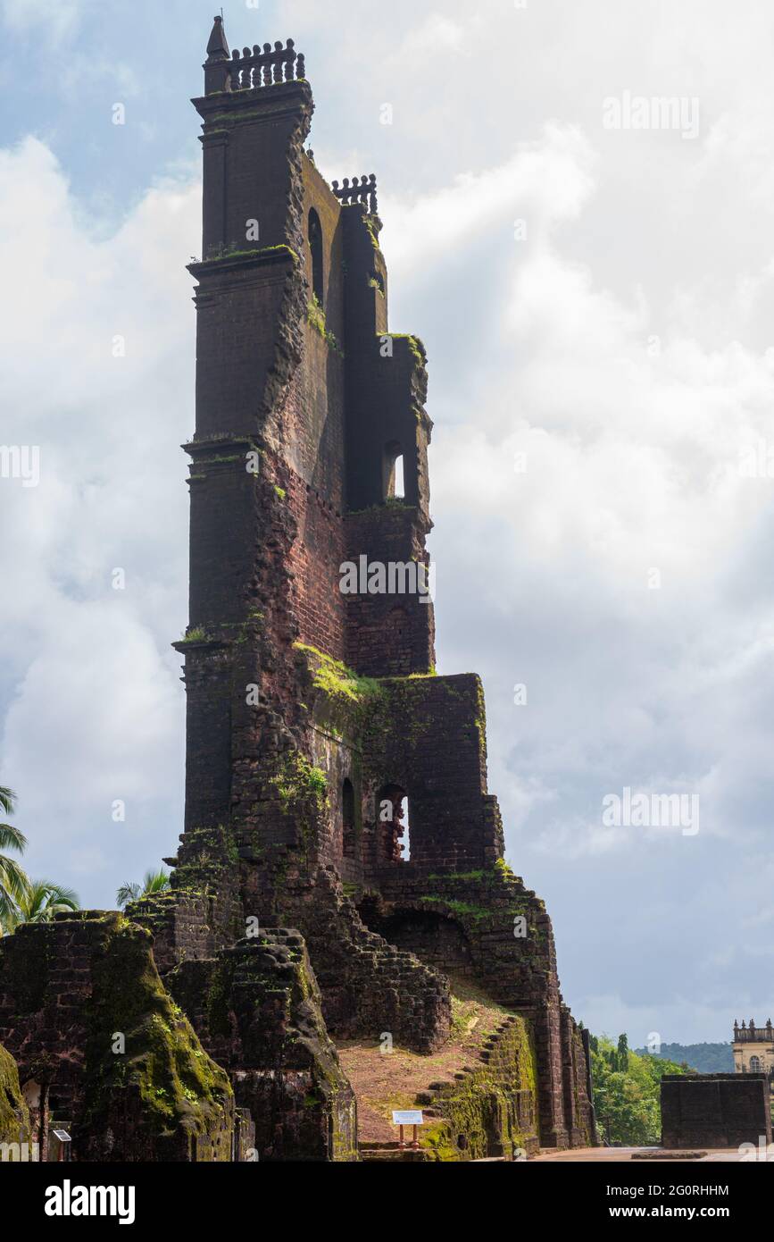 OLD GOA, INDIA - Dec 15, 2019: Old Goa Goa India December 15 2019 ...