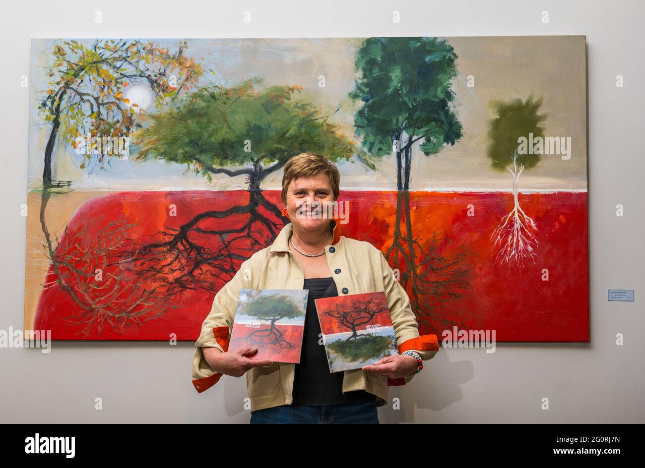The Scottish Gallery, Edinburgh, Scotland, UK, 3rd June 2021. Kate ...