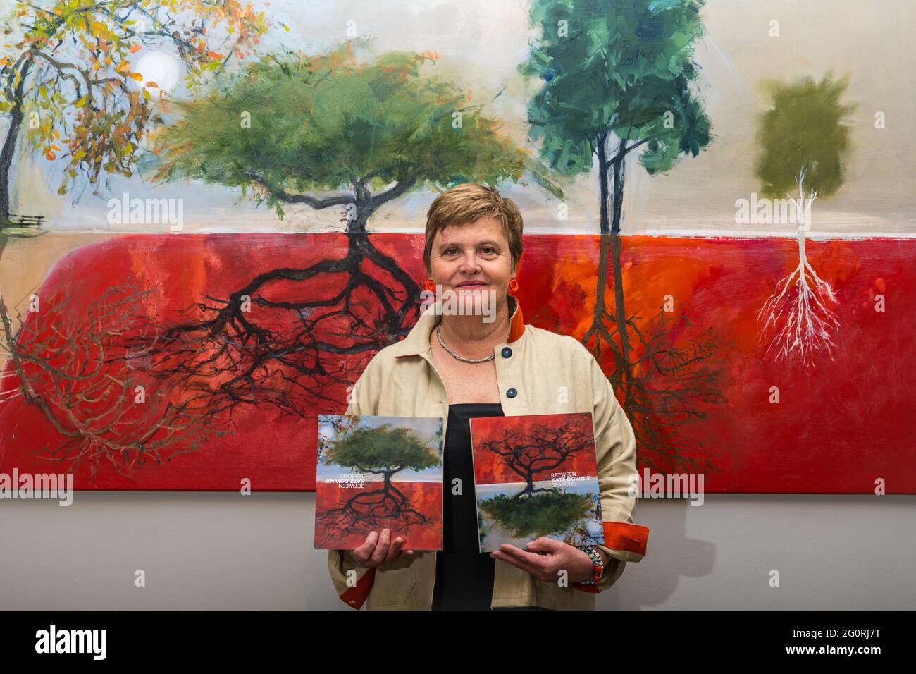 The Scottish Gallery, Edinburgh, Scotland, UK, 3rd June 2021. Kate ...