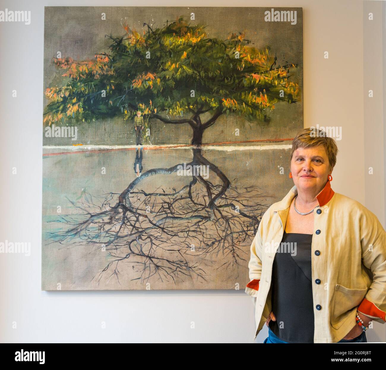 The Scottish Gallery, Edinburgh, Scotland, UK, 3rd June 2021. Kate ...
