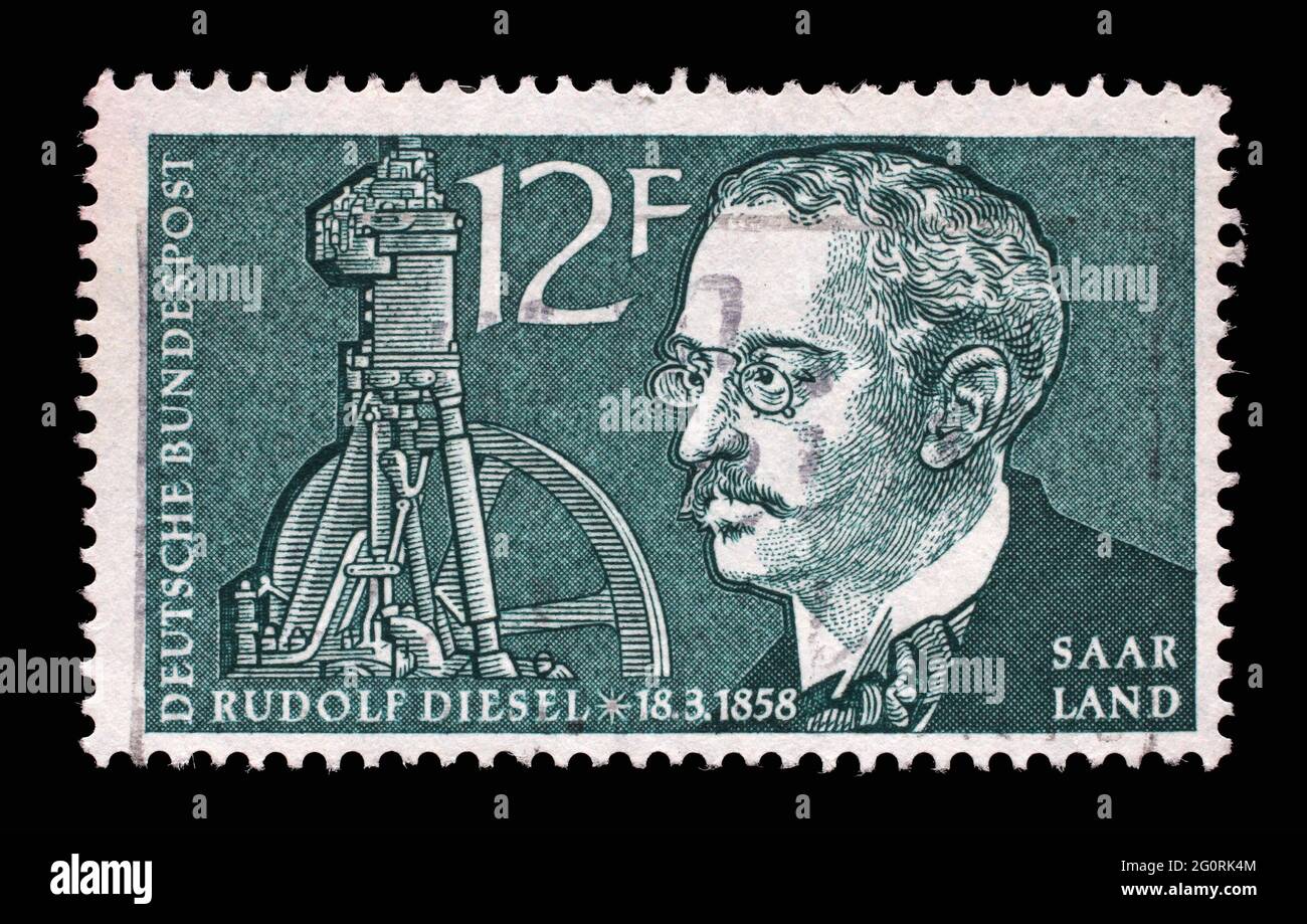 Rudolf Christian Karl Diesel Engine