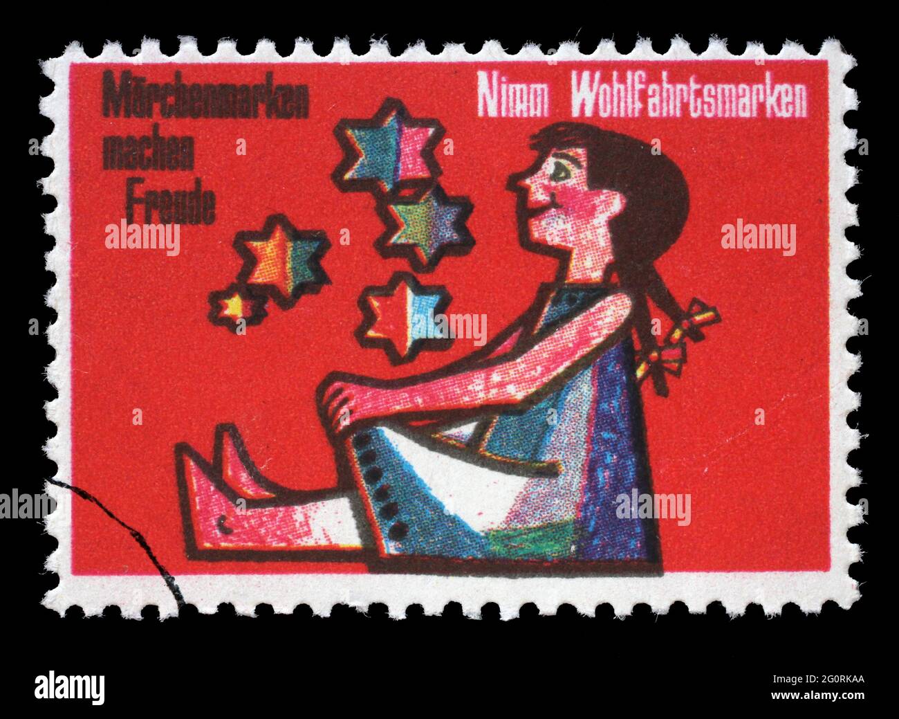 Children stamps hi-res stock photography and images - Alamy