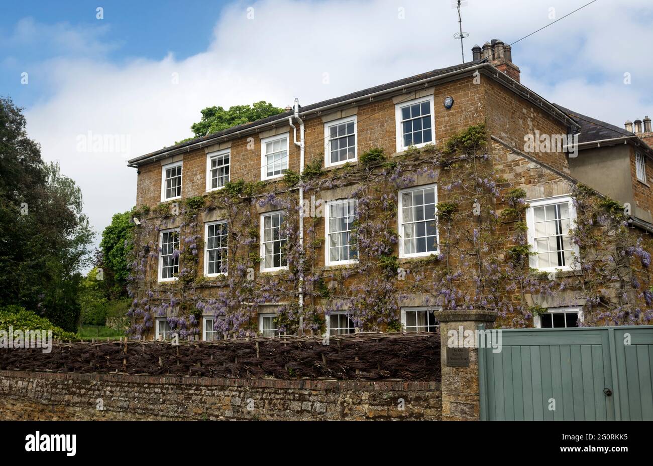 The Old Rectory, Rushton, Northamptonshire, England, UK Stock Photo - Alamy