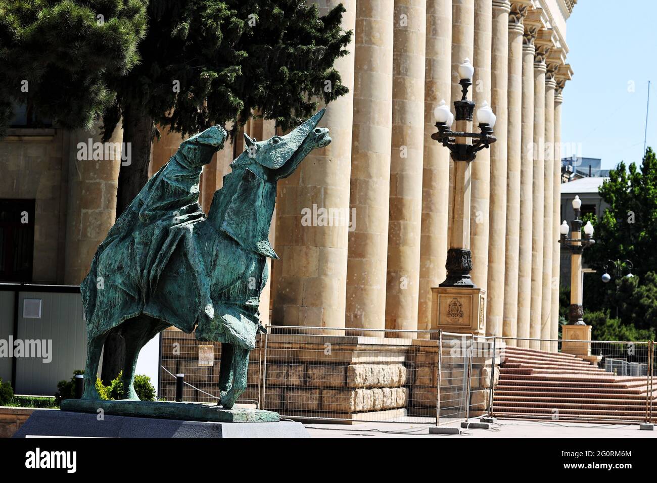 Baku City Circuit, Azerbaijan. 3rd June, 2021. Scenic Baku. Azerbaijan ...