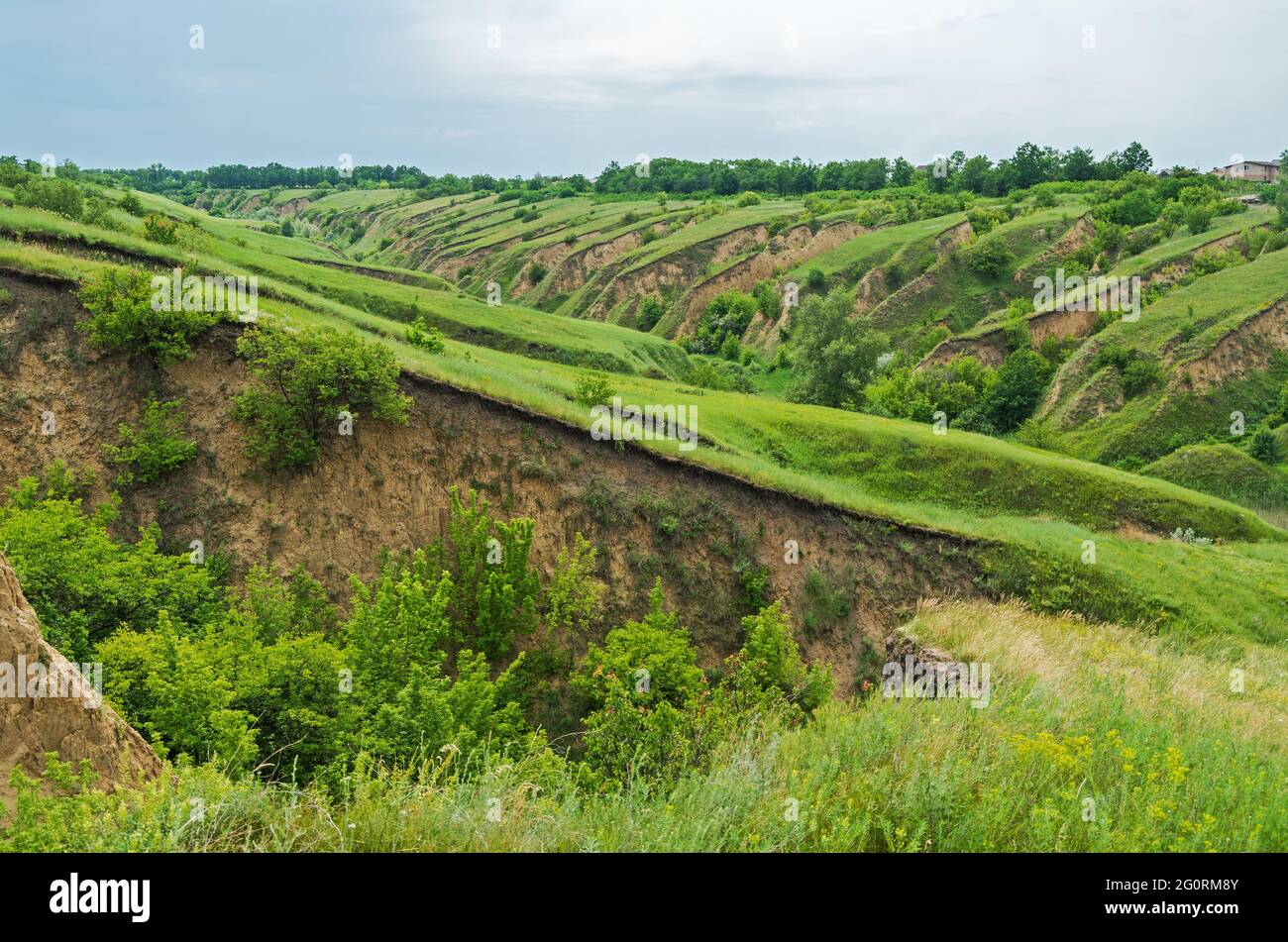 Running Water Erosion