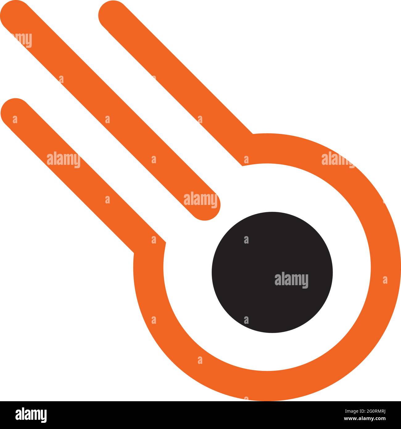 Moving meteor logo design vector template Stock Vector Image & Art - Alamy