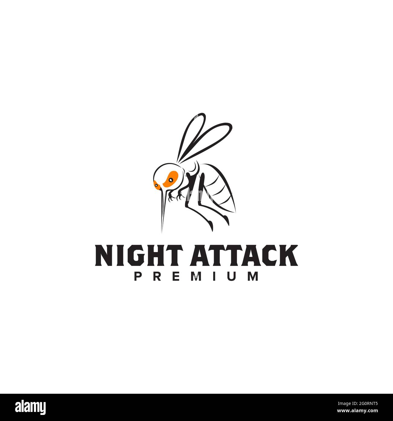 Mosquito logo Stock Vector Images - Alamy