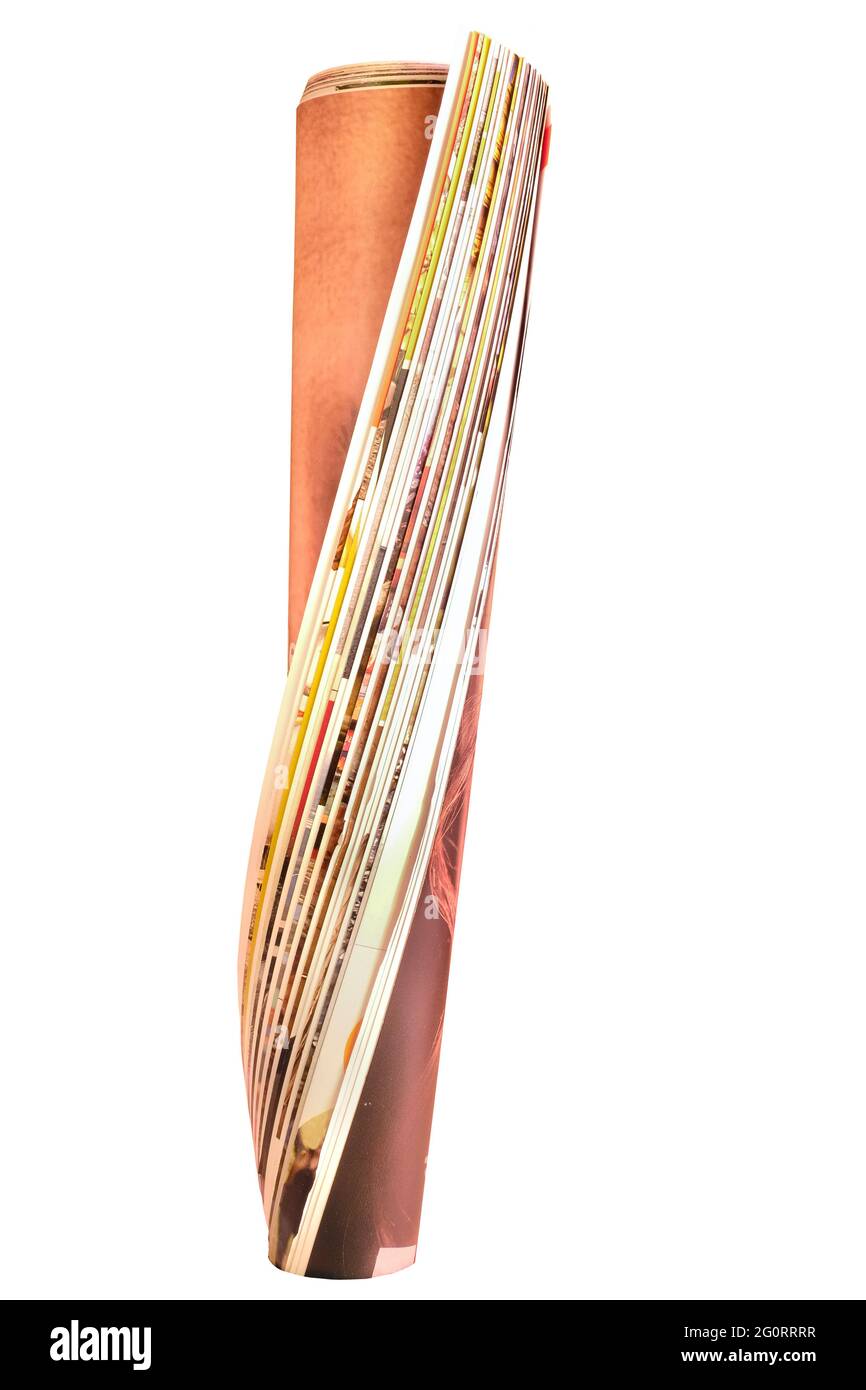 Rolled newspaper hi-res stock photography and images - Alamy