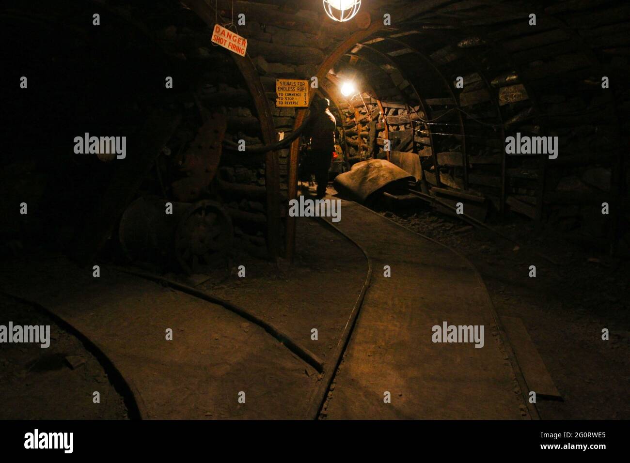 Uk coal mine underground hi-res stock photography and images - Alamy