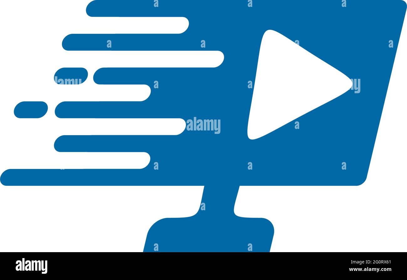 Webinar live logo design vector template Stock Vector Image & Art - Alamy