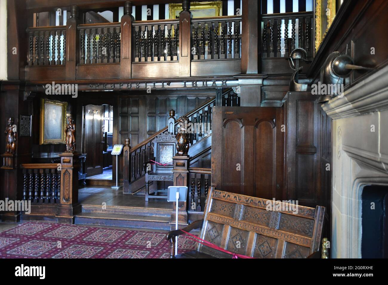 The house body, Shibden Hall, Halifax, West Yorkshire Stock Photo - Alamy