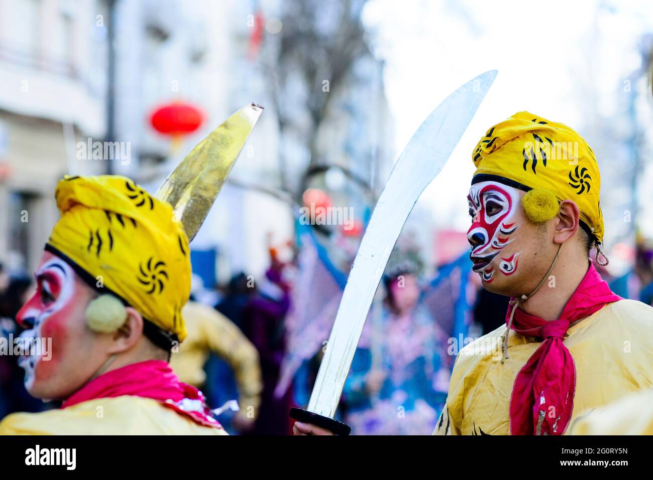 Chinese New Year parade in Lisbon (Portugal Stock Photo - Alamy