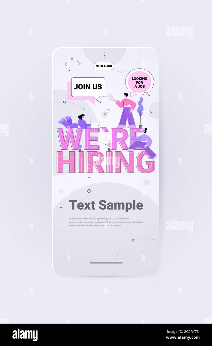 hr managers using digital gadgets we are hiring join us vacancy open ...