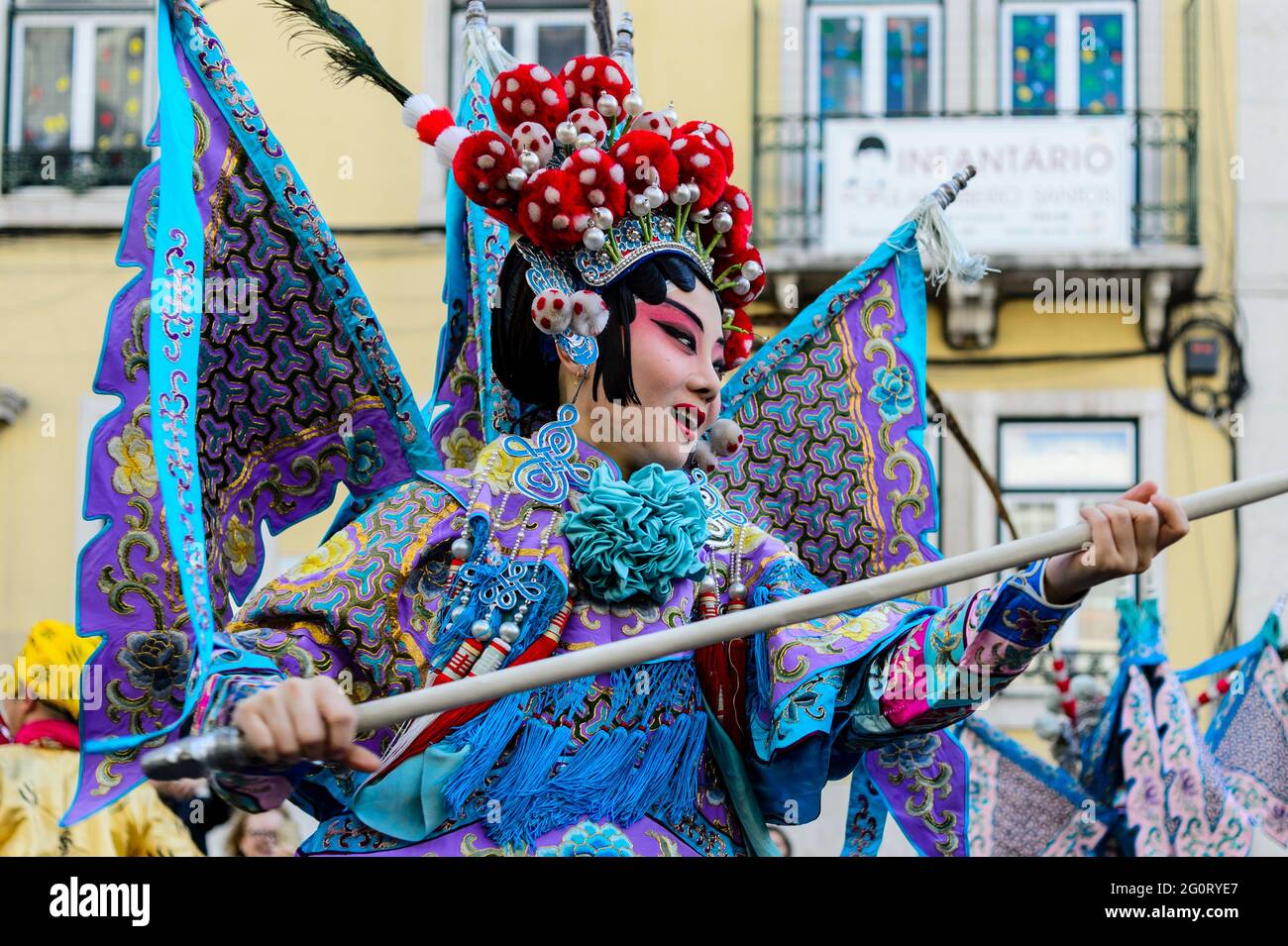 Chinese New Year parade in Lisbon (Portugal Stock Photo - Alamy