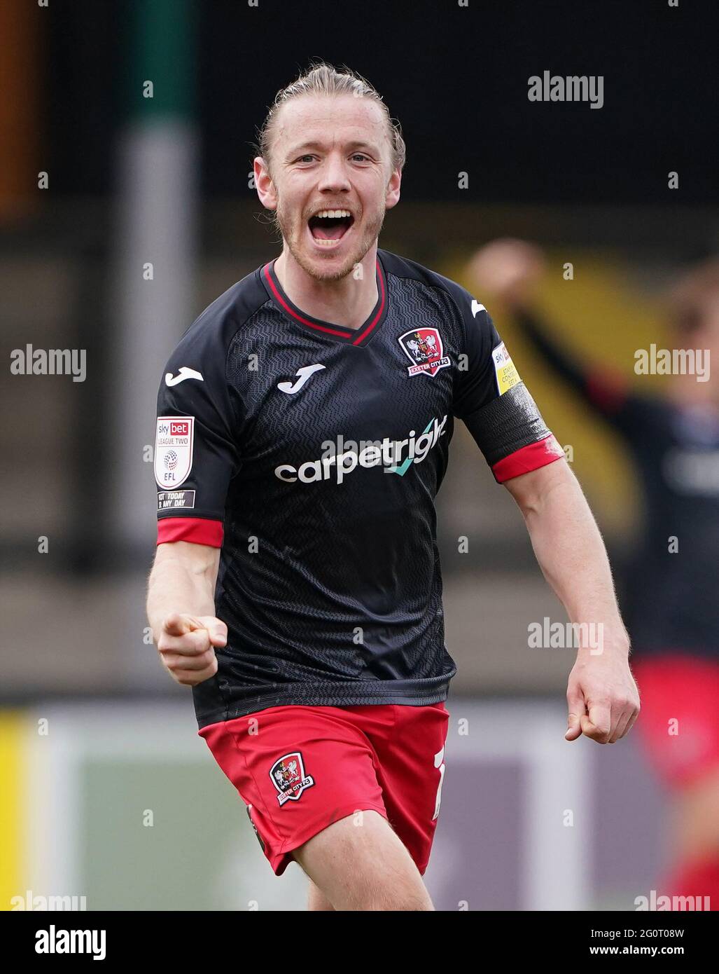 File photo dated 10-04-2021 of Exeter City's Matt Jay. Issue date ...